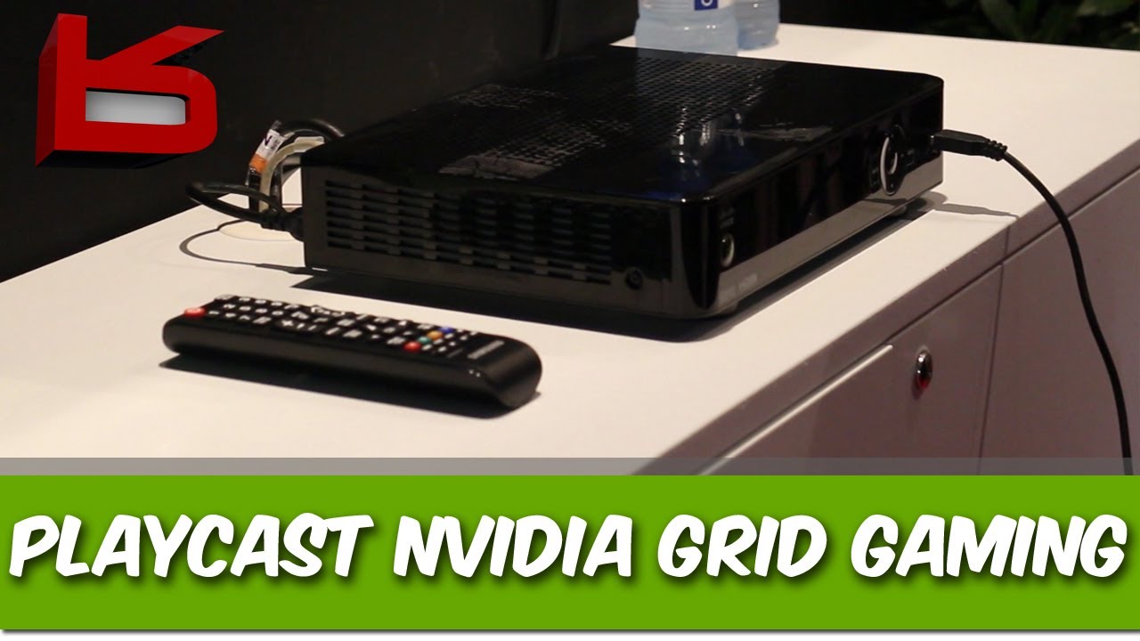 Playcast NVIDIA Grid Cloud Gaming TV - YouTube