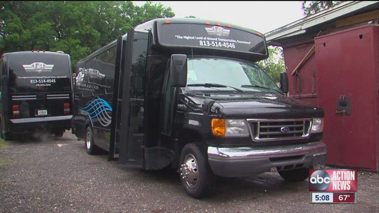 High school bans prom party buses - YouTube