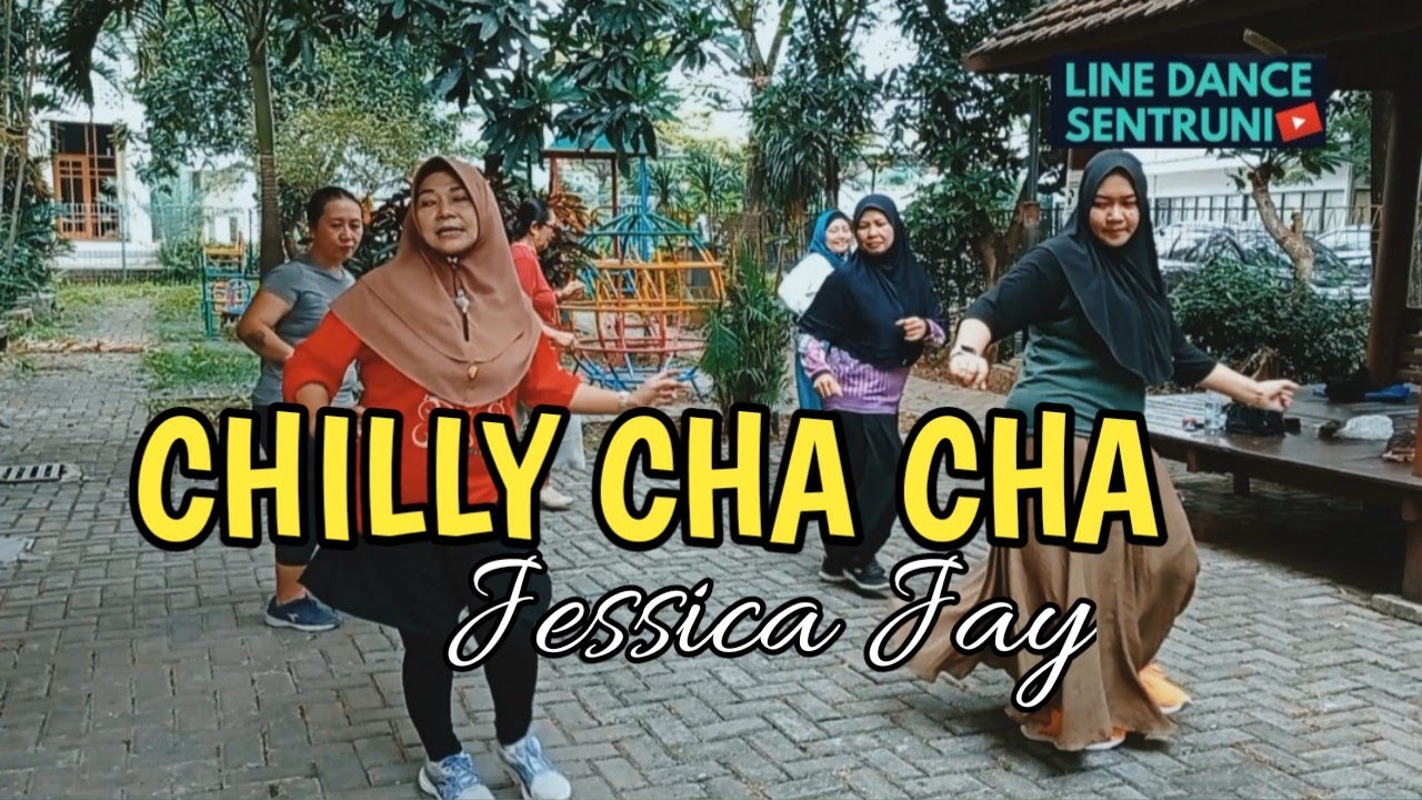 Line Dance Chilly Cha Cha | Sentruni Line Dance | Jessica Jay - YouTube