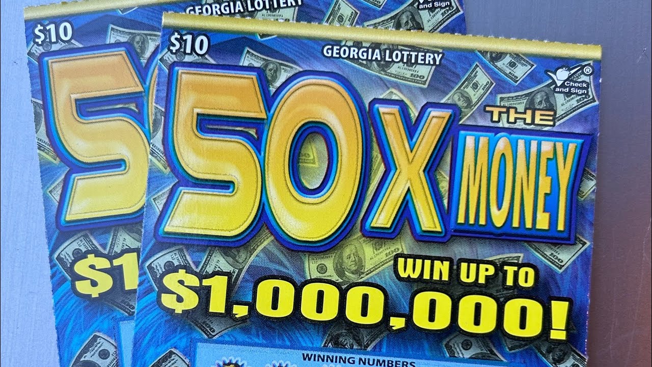 Last 2 hangin’ ️ Best tickets in GA 😎 50x the Money Georgia lottery ...