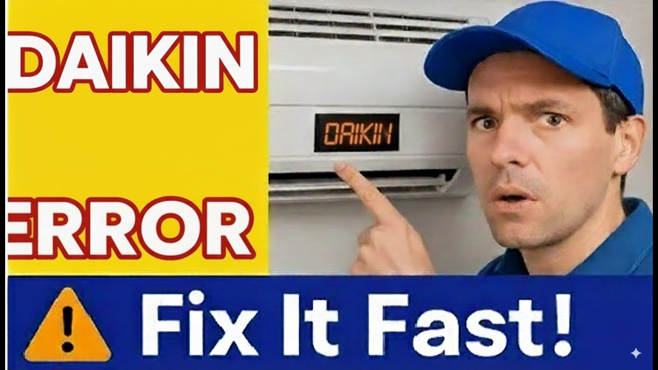 Daikin Air Conditioner Error Codes A1 A2 A3 A5 A6 Meaning, Causes ...