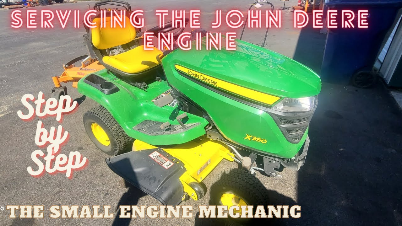 Complete Engine Maintenance: John Deere Riding Mower Service Guide ...