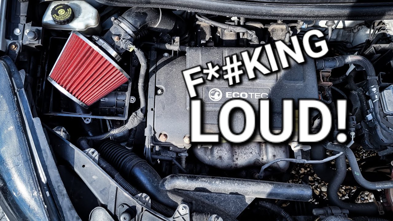 How To Install A Cone Air Filter fitting a performance part Corsa D ...