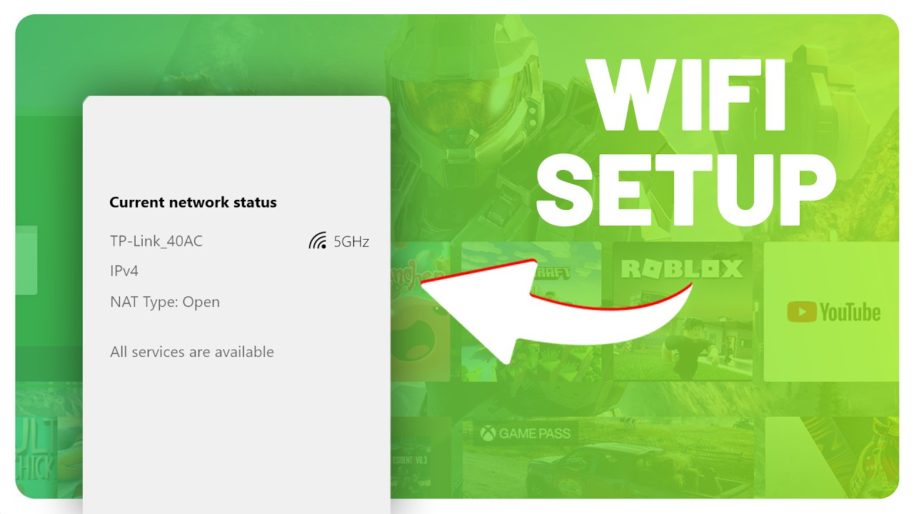 How to Connect Your Xbox to a Wireless Network - YouTube