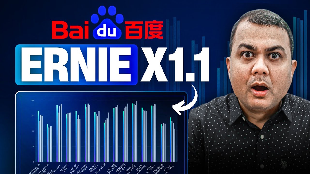 Baidu ERNIE X1.1 Explained | On Par with GPT-5 & Gemini 2.5 Pro ...