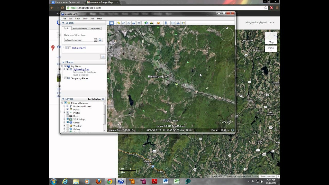 Farm Risk Assessment Using Google Maps - YouTube