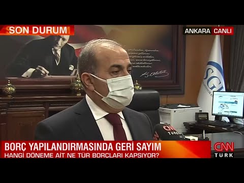 SGK Başkanı İsmail Yılmaz, CNN TÜRK Canlı Yayınına Konuk Oldu