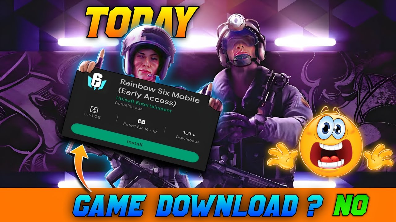 how to update rainbow six mobile || Update problem Rainbow Six Mobile ...