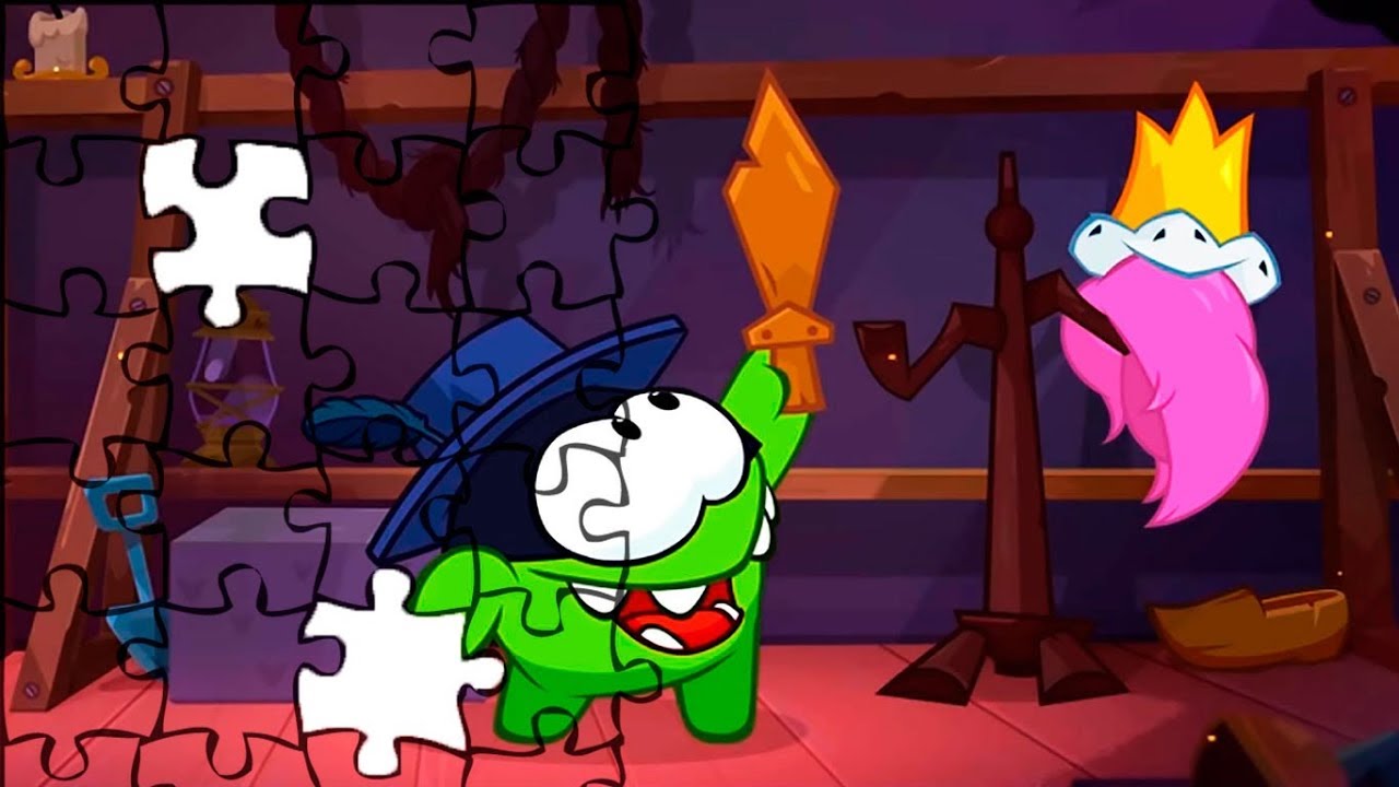Om Nom💡Piece Puzzle Game for Kids😎Actor Jigsaw Puzzle. Video for ...