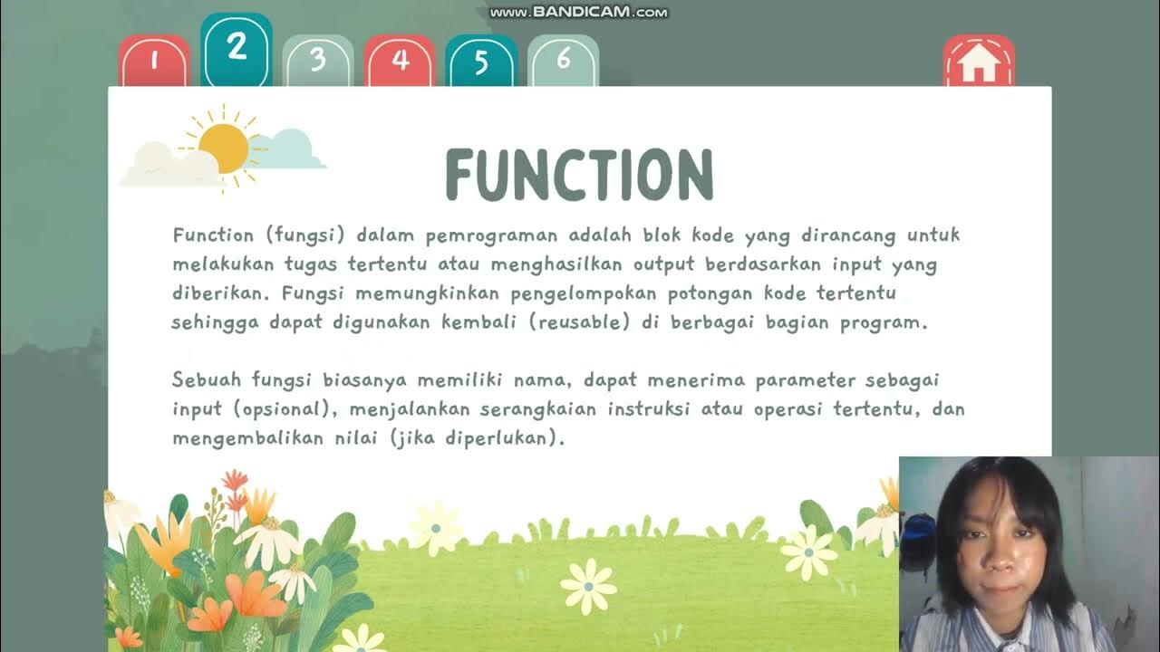 Penjelasan serta contoh codingan Percabangan, Perulangan, Array, dan ...