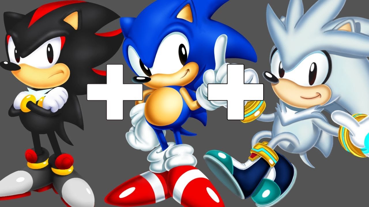 Fusion: Classic Sonic + Classic Shadow + Classic Silver = ? (Fast ...