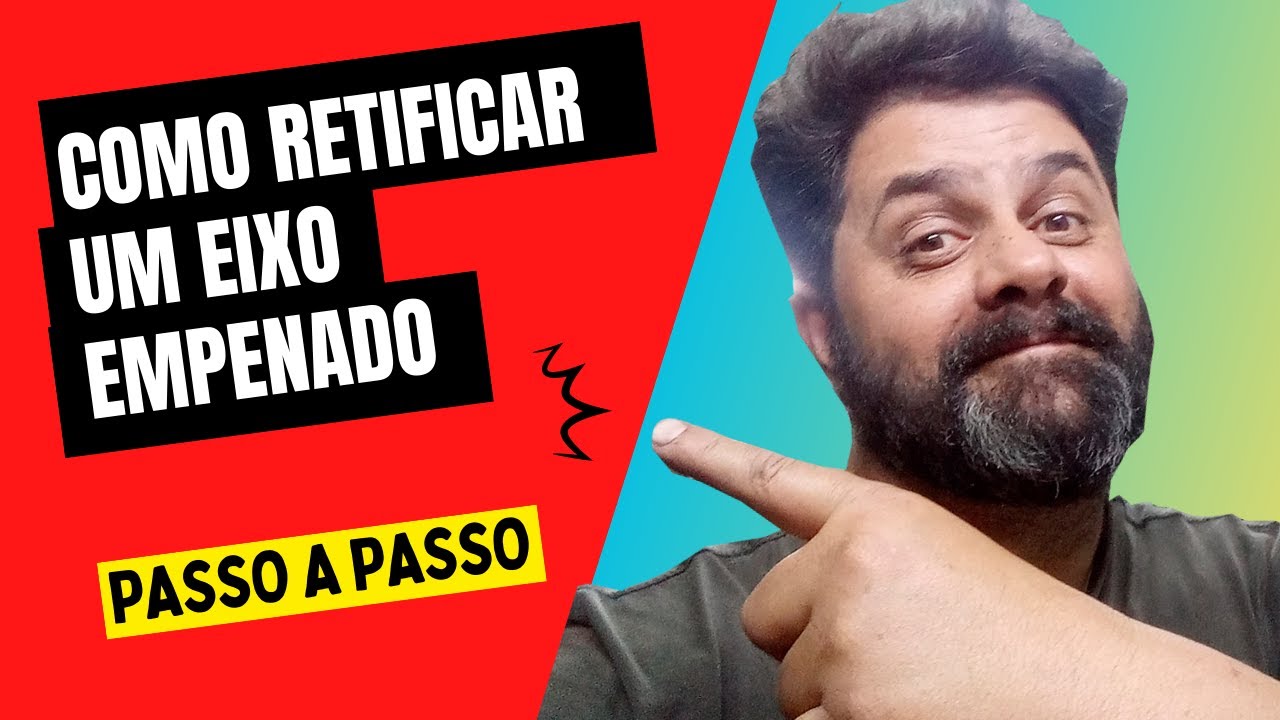 Retifica industrial Eixo empenado .Como retificar passo a passo. - YouTube