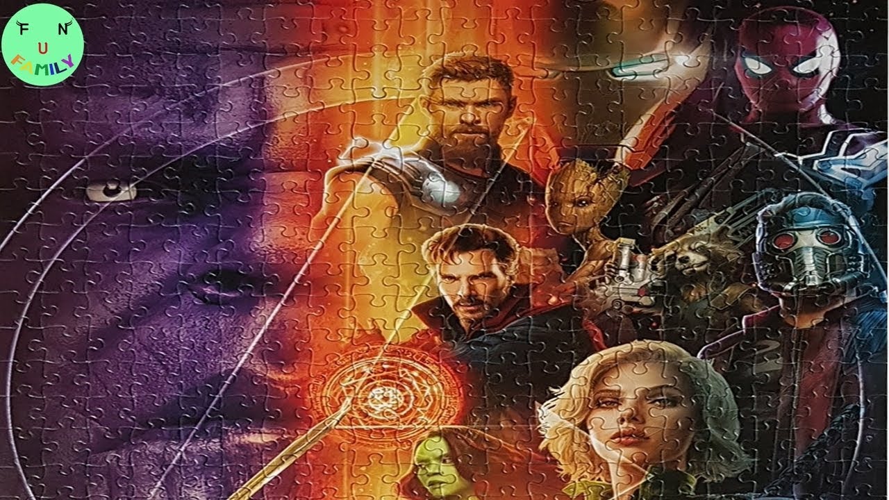 [Teleport Puzzle] 마블 어벤져스 인피니티워 직소퍼즐 500 Marvel Avengers Infinity War ...