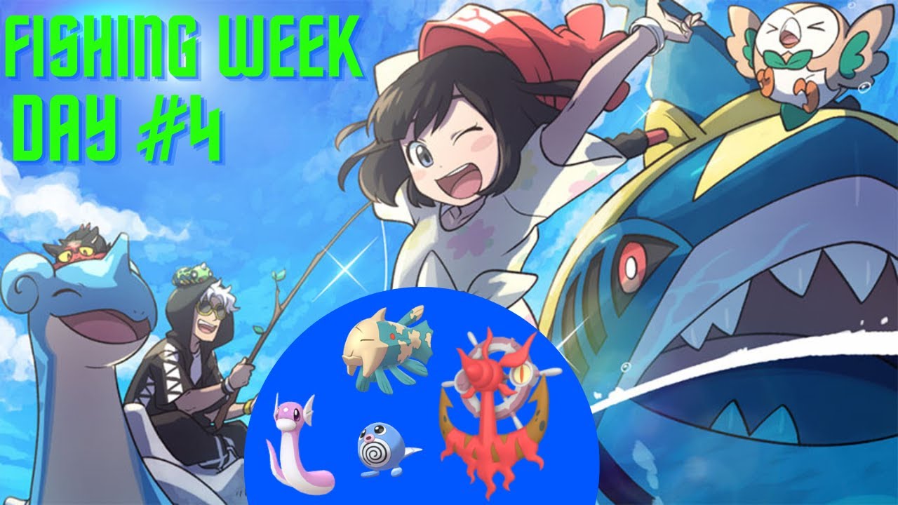 DAY 4 of Fishing Week with Late Night Fishing and Gartic Phone - YouTube