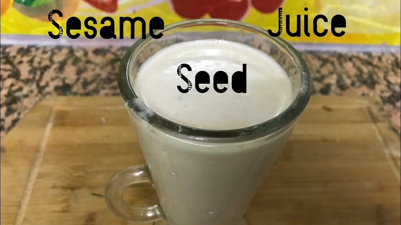 SESAME SEEDS JUICE || ELLU PANAKA - YouTube