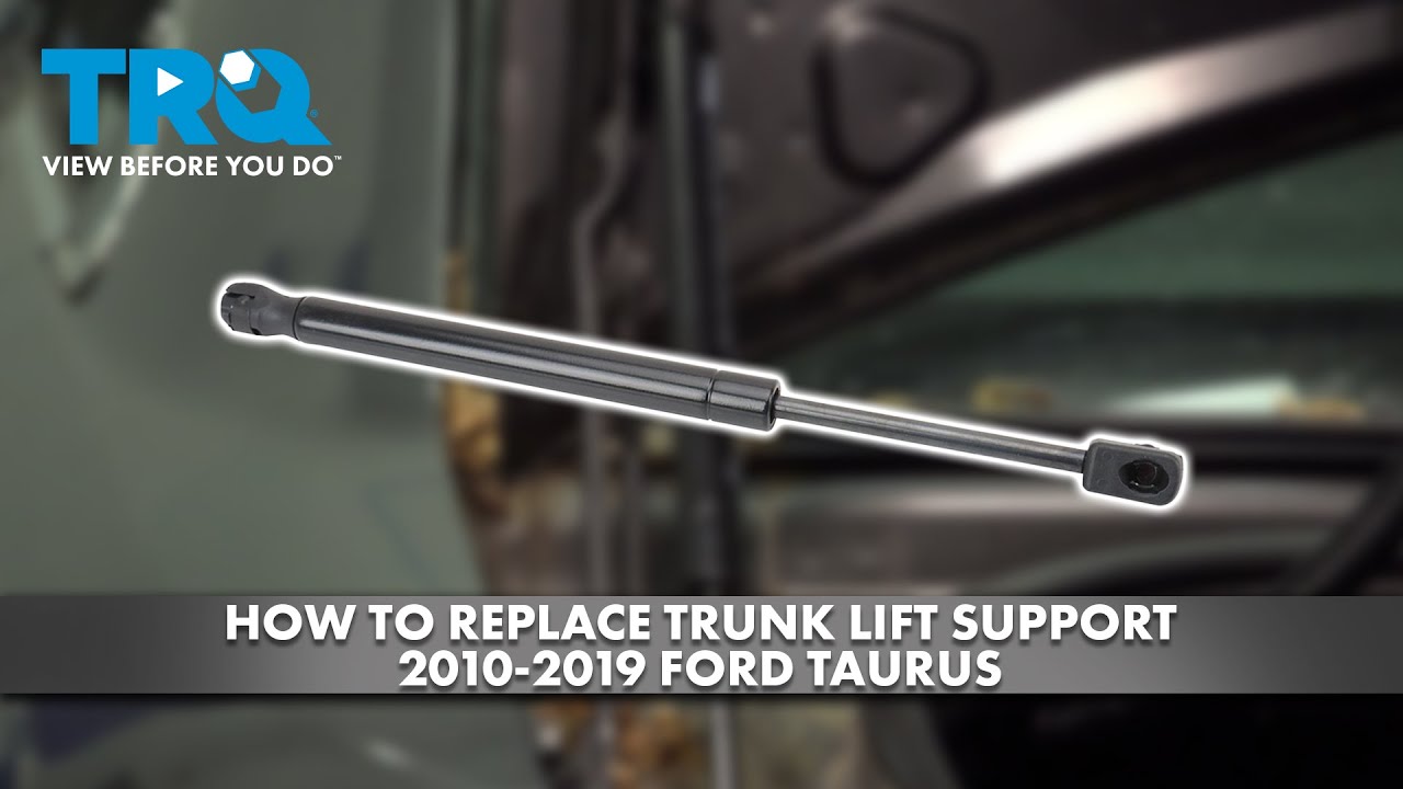 How to Replace Trunk Lift Support 2010-2019 Ford Taurus - YouTube