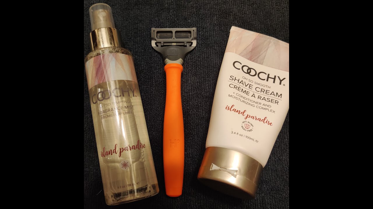 Shaving the head with Harry's and Coochie - YouTube