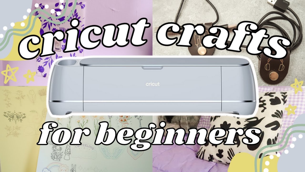 5 projects to make with Cricut - easy vinyl crafts for beginners! - YouTube