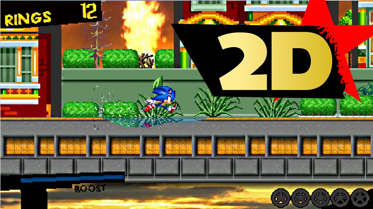 Sonic Forces 2D - Sonic Fangames - YouTube