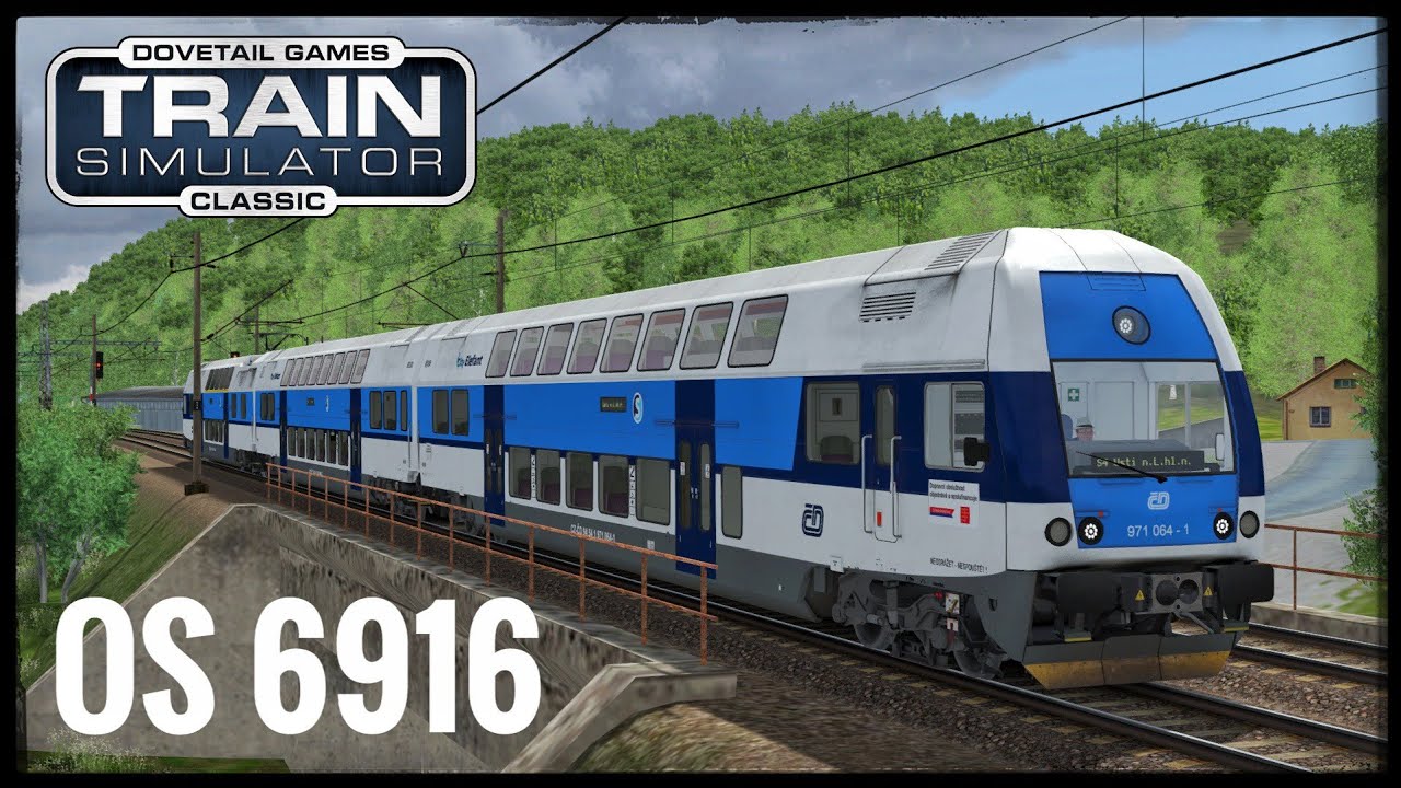 Train Simulator Classic, Os 6916 Kralupy nad Vltavou - Ústí n.L.hl.n ...