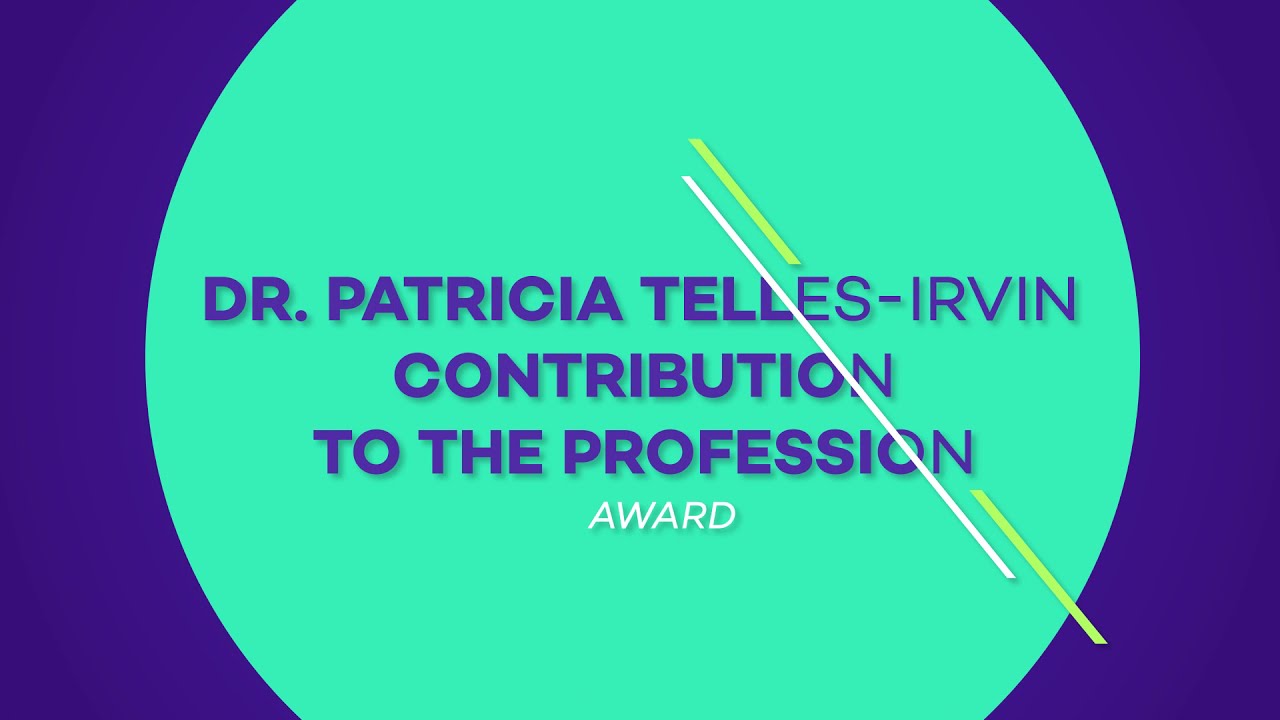 Dr. Patricia Telles-Irvin Contribution to the Profession Award - YouTube