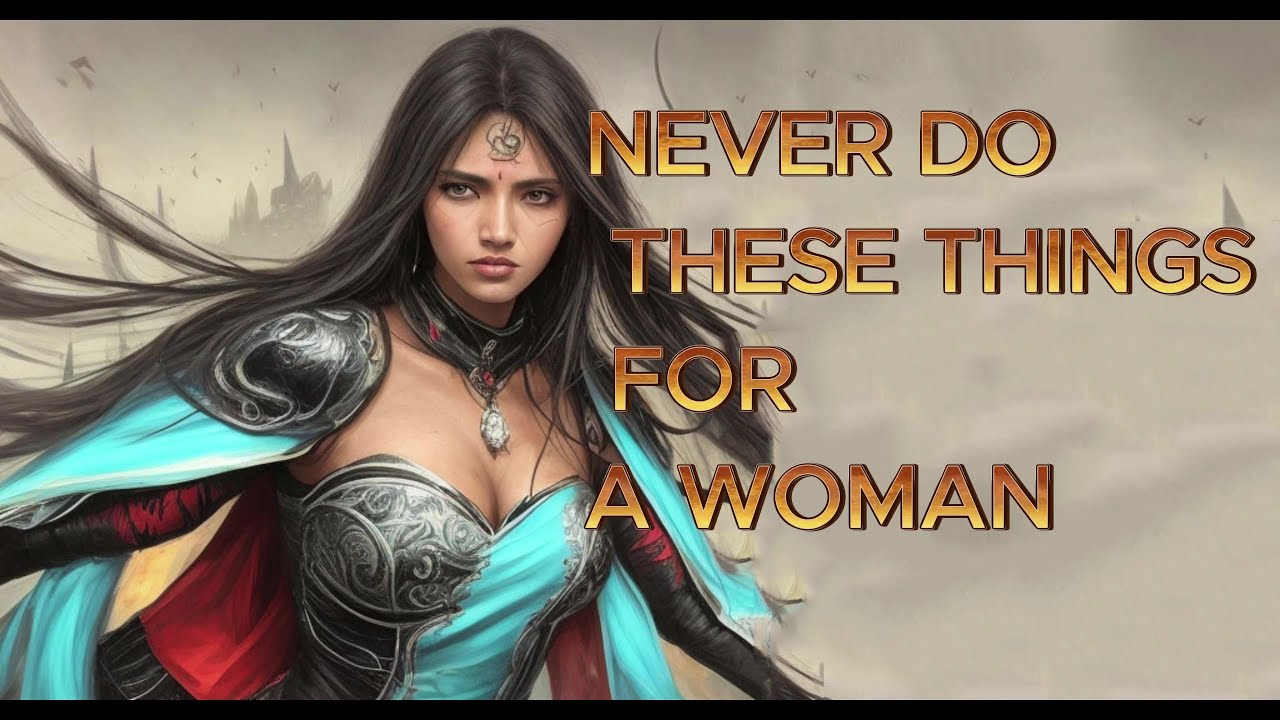 ATTENTION NEVER DO THESE THINGS FOR A WOMAN - YouTube