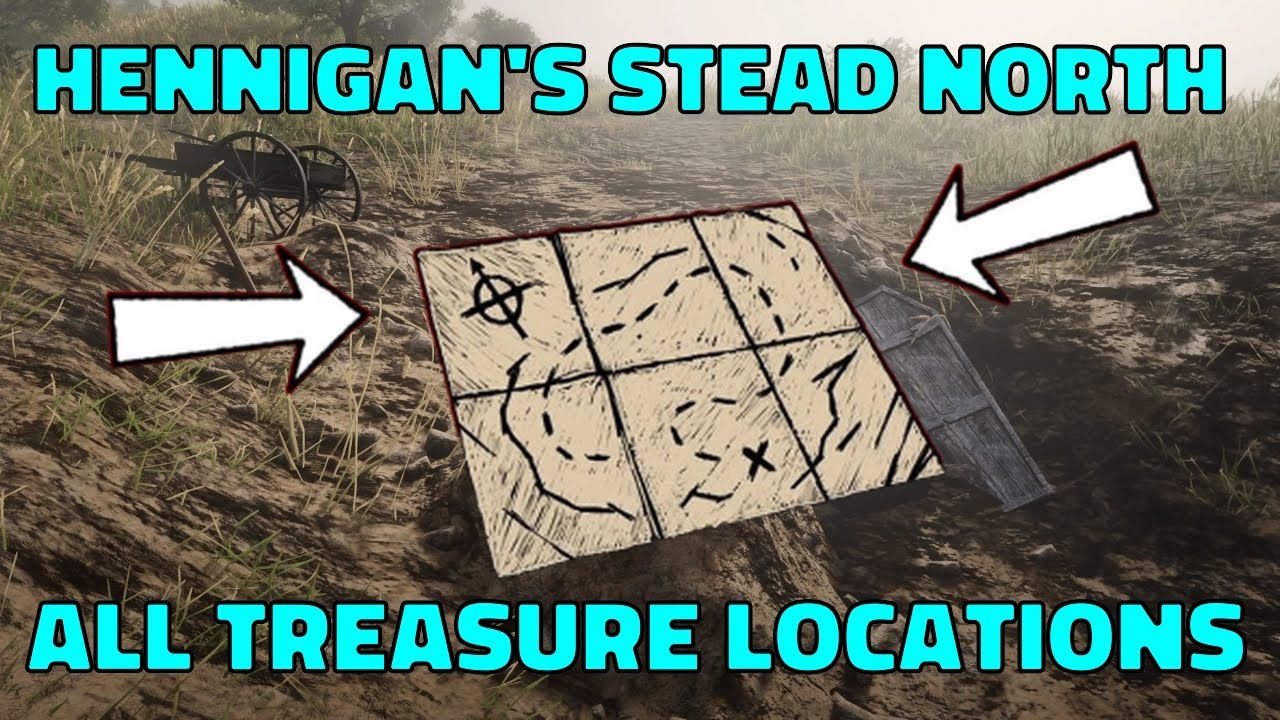 All Treasure Chest Locations in Hennigan's Stead North - Red Dead ...