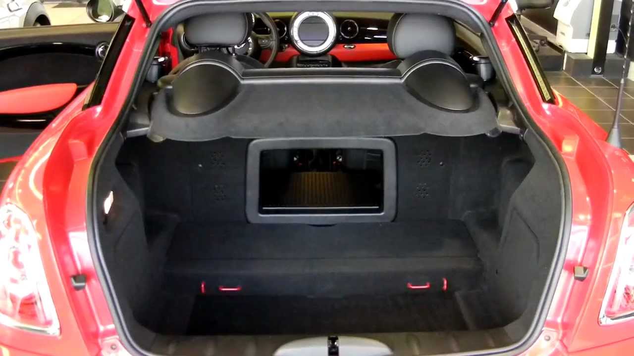 The All New 2012 MINI Coupe - Get In The Boot! - YouTube
