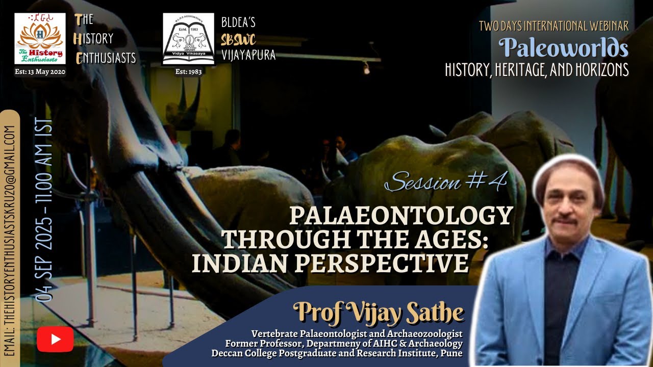 Prof Vijay Sathe - Palaeontology through the Ages: Indian Perspective ...