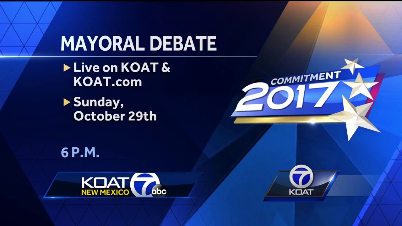 KOAT teams up with ABQ Journal for mayoral debate - YouTube