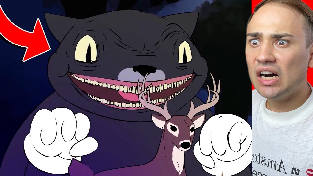 CEL MAI CREEPY DESEN ANIMATE CARTOON CAT! *foarte horror* - YouTube