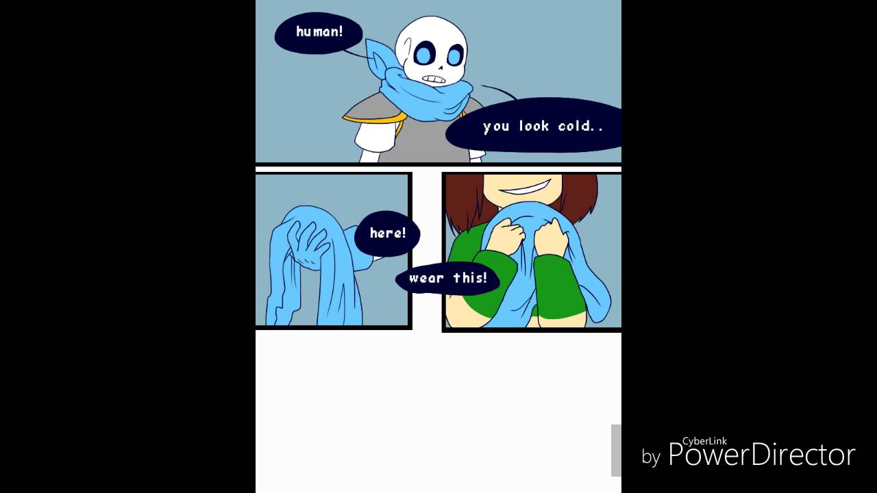 Underswap Comic Dub The Fight Begins - YouTube