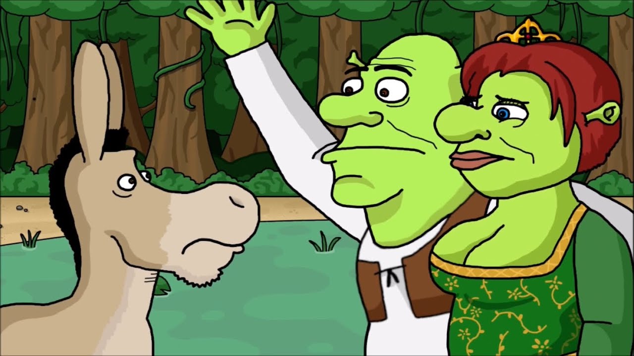 Shrek 5 animation SML but Ai voice those character for Shrek, voice for ...