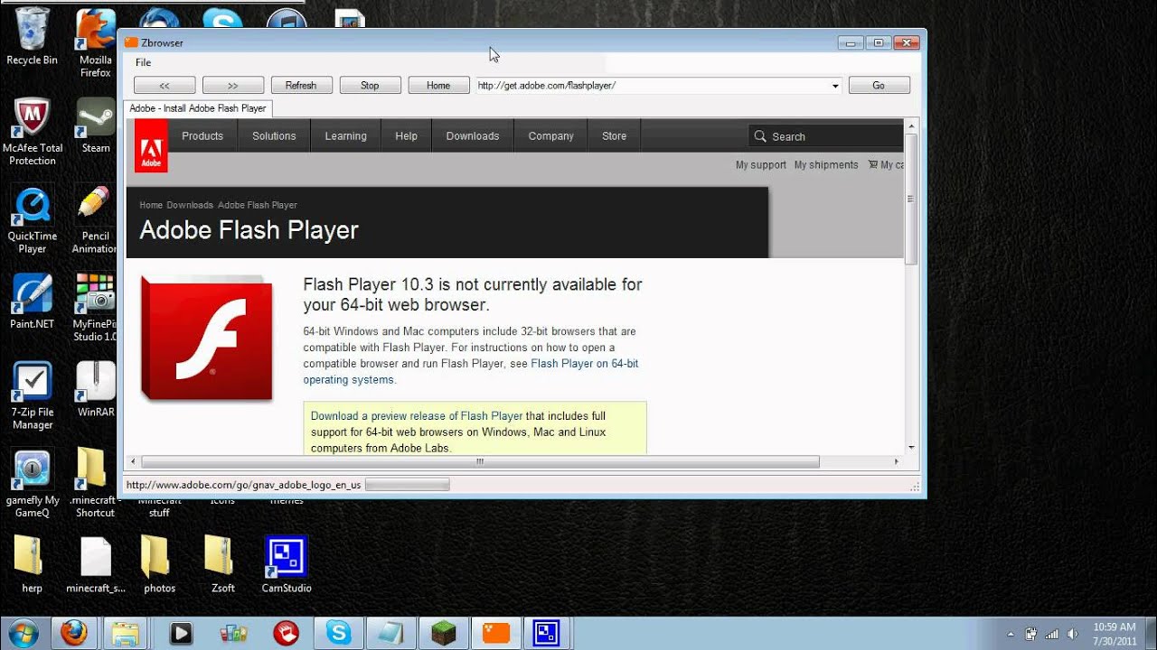Web Browser Preview- Zbrowser - YouTube