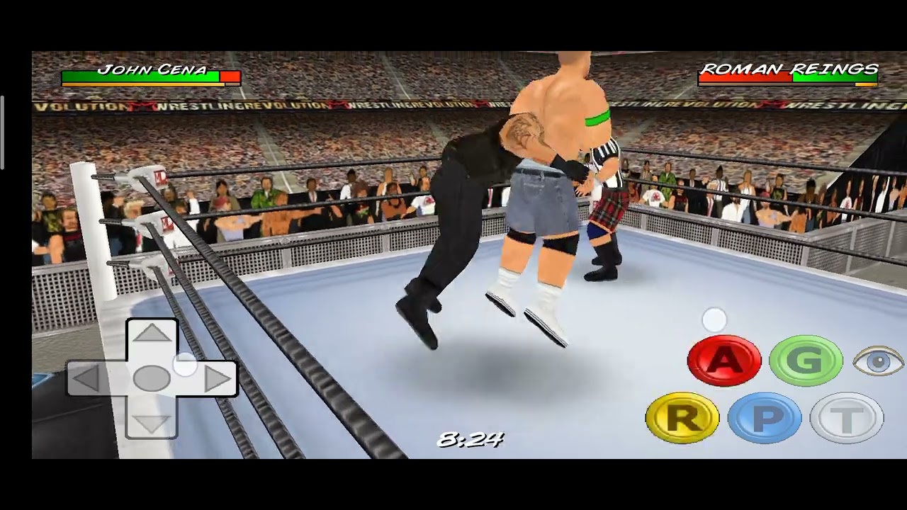John Cena Vs Roman Reigns WWE match - YouTube