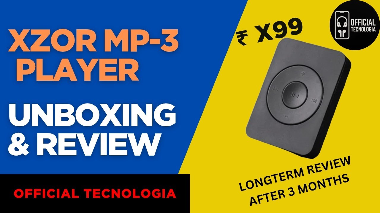 Xzor Bluetooth Mp3 player unboxing and review after 3monthes# ...