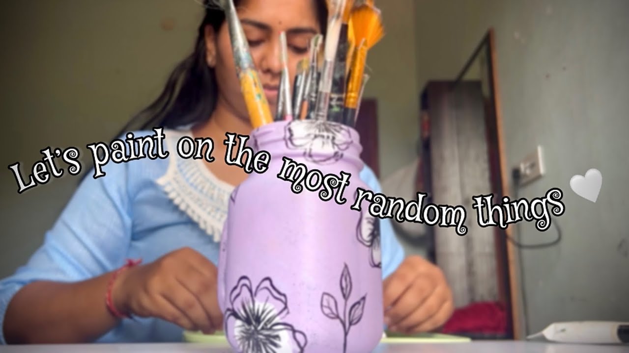 Painting on the random things 🎨 | Part-1 | ARTabulous - YouTube
