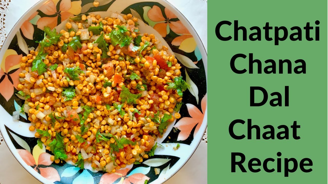 Chatpati Chana Dal Chaat Recipe - YouTube