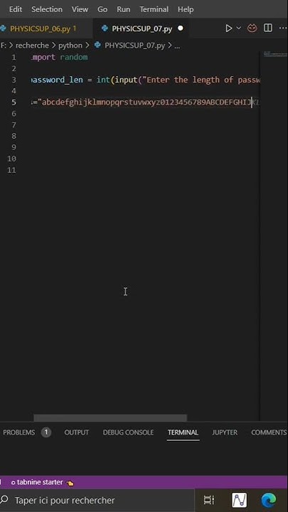 Generate Password Using Python Python Program To Generate Password Easy Python Project Youtube
