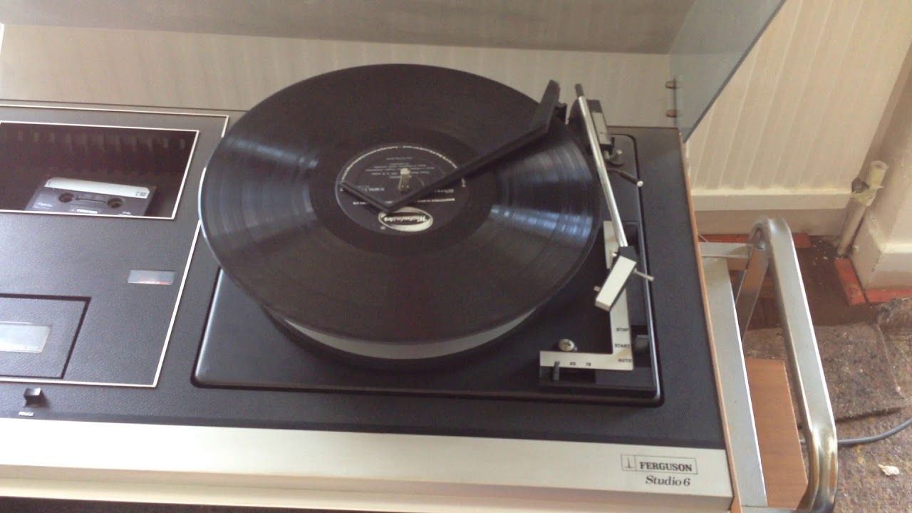 Vintage retro Ferguson Studio 6 Audio Centre 1970s - YouTube
