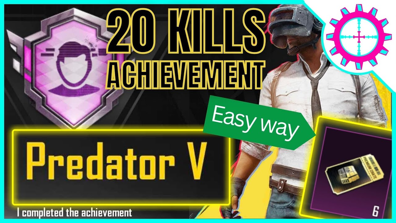 How To Complete 20 KILLS - Predator V Achievement Best Trick! - YouTube