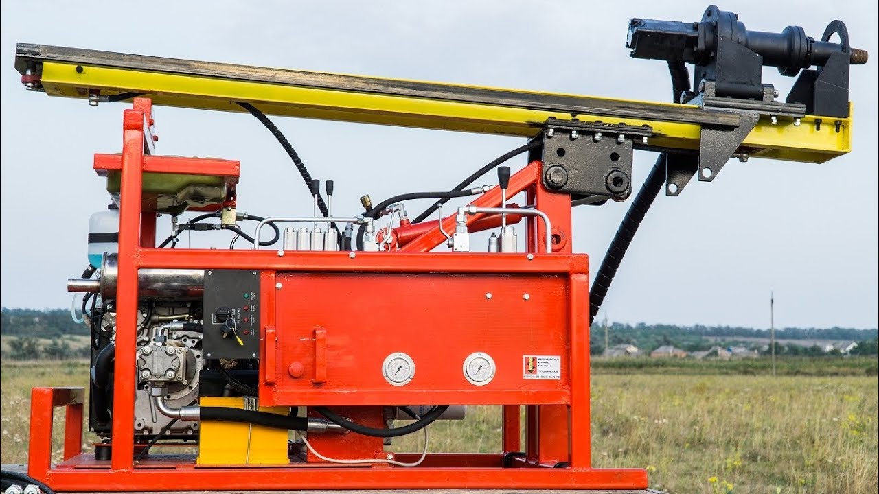 SMALL SIZE DRILLING RIG STORM - YouTube