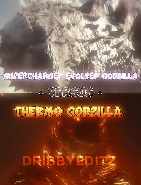 Supercharged Evolved Godzilla vs Thermo Godzilla - YouTube