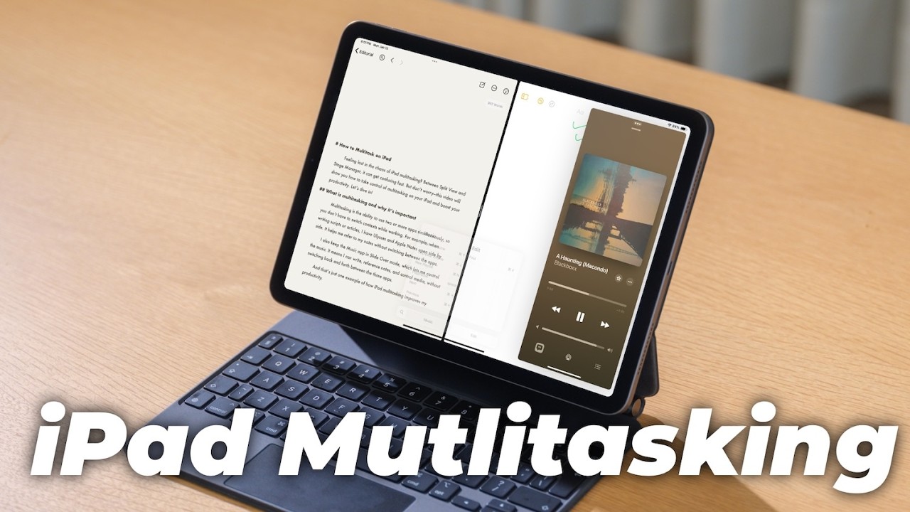 The Secret to Mastering iPad Pro Multitasking in Record Time - YouTube