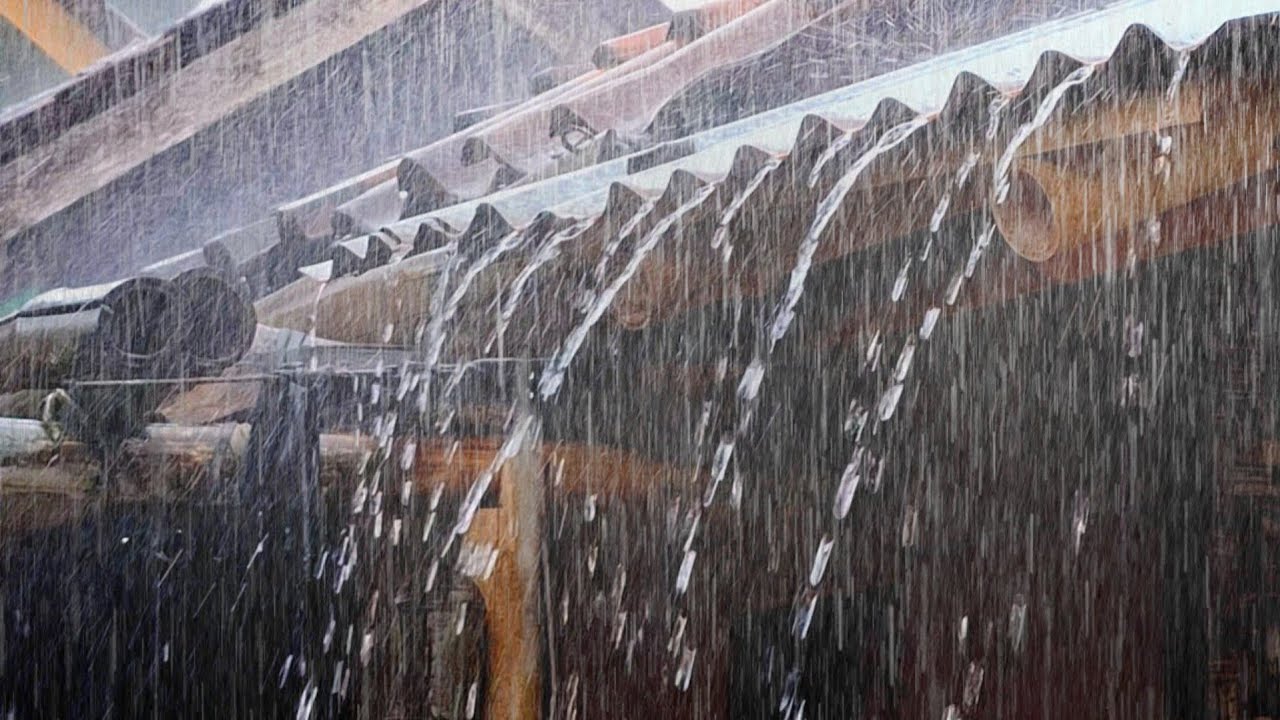 AMAZING! THIS IS THE MOST REALISTIC HEAVY RAIN SOUND ON YOUTUBE. GREAT ...