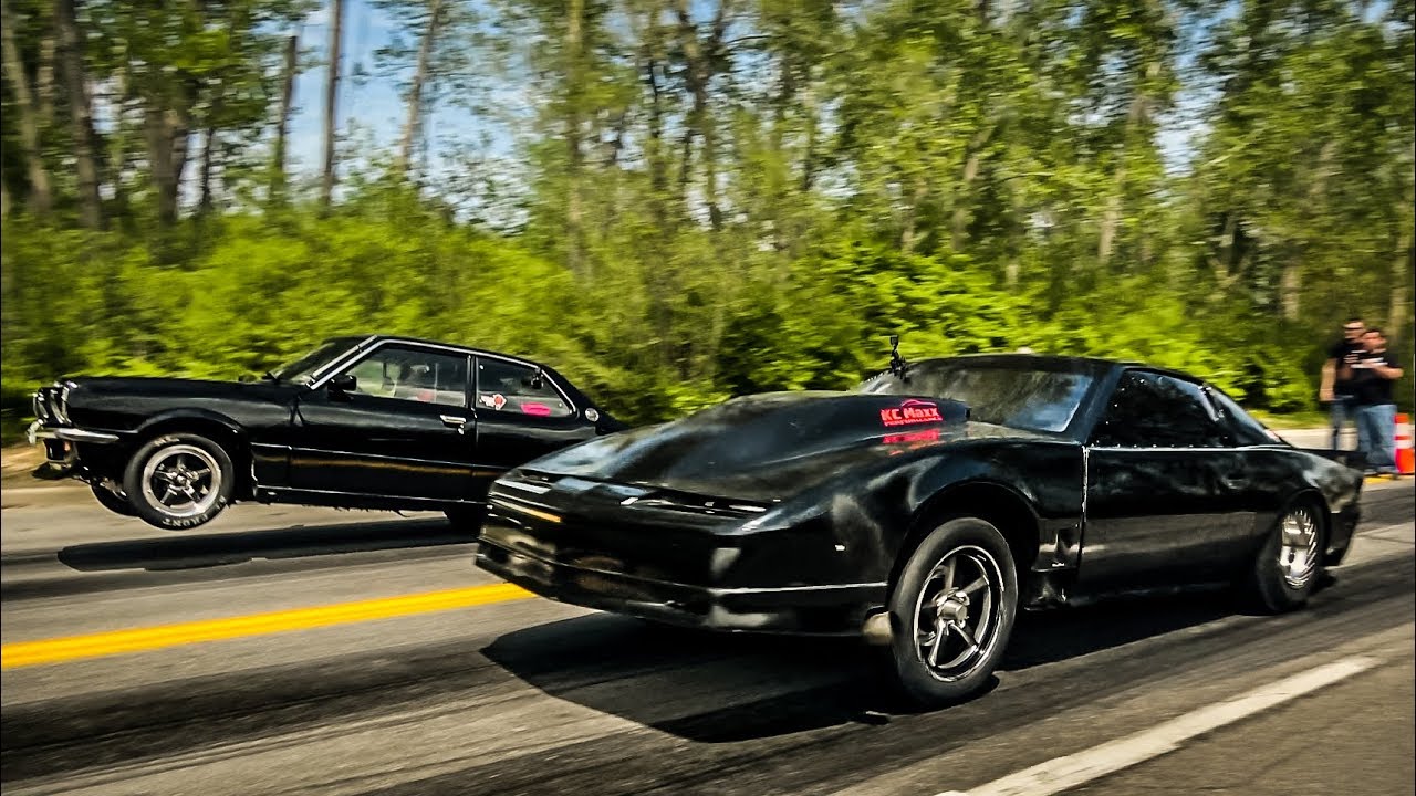Street Wheelies and AWESOME Races - YouTube