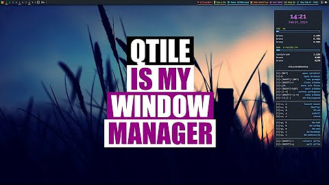 The Qtile Window Manager - YouTube
