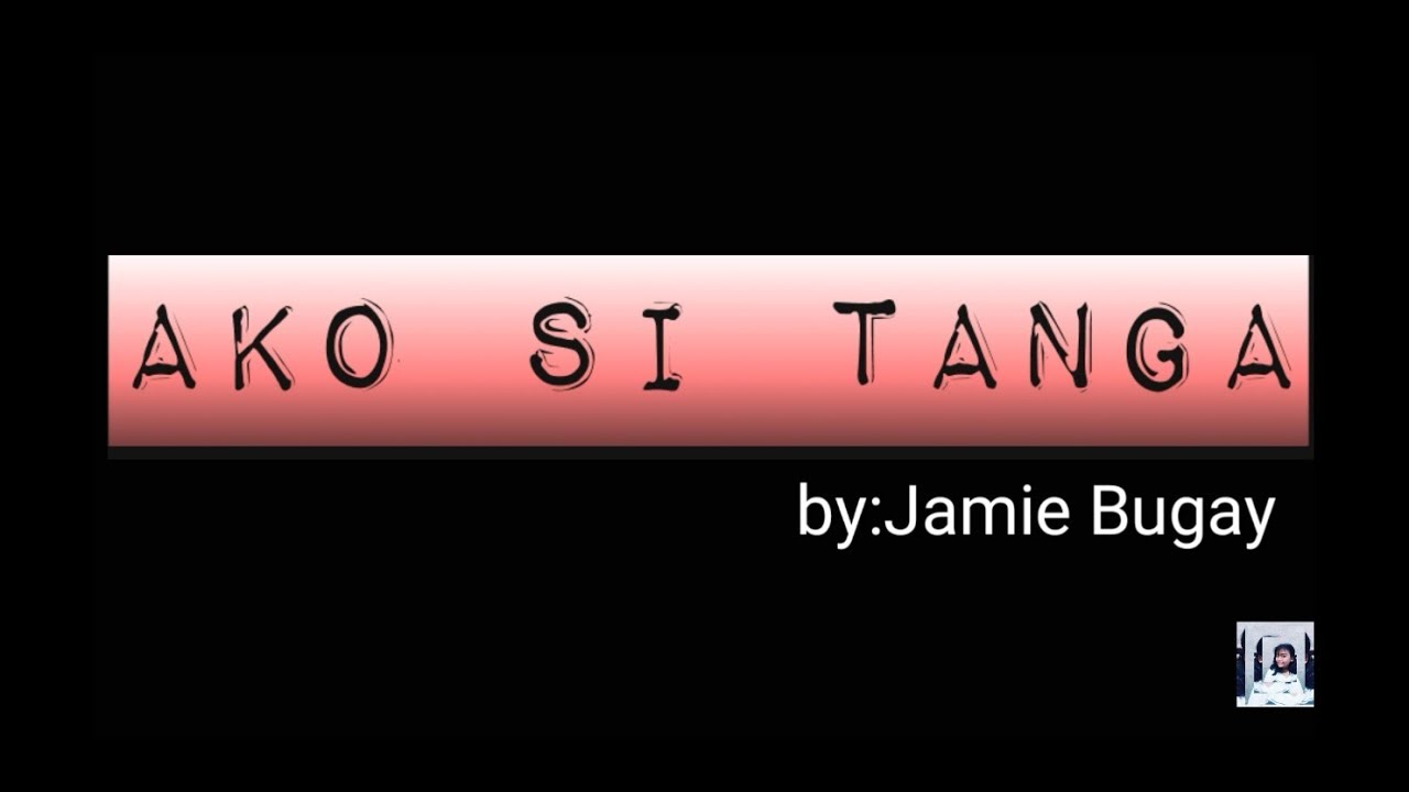 Ako si tanga, spoken poetry tagalog original composition - YouTube