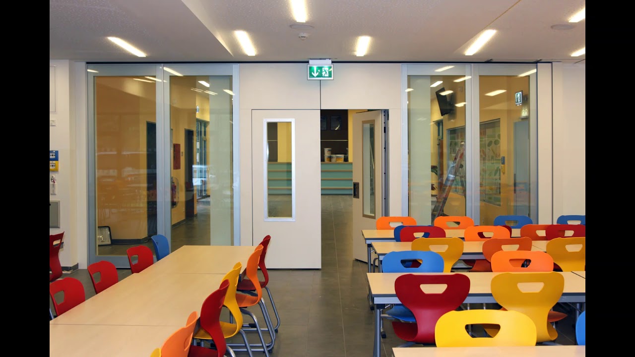 Flexibility and Adaptability for Schools by Hufcor - YouTube