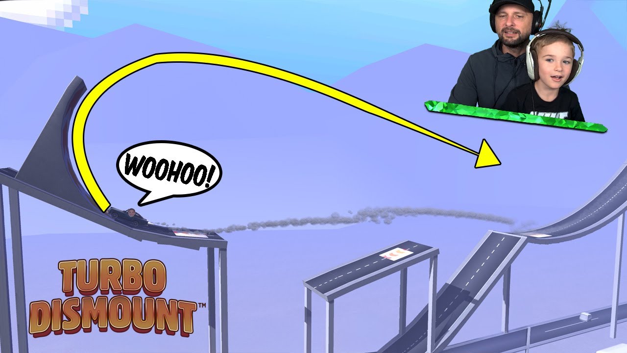 Hit Crazy RAMPS Without Crashing in TURBO DISMOUNT! - YouTube